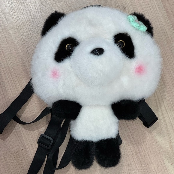Accessories | Cute Panda Backpack | Poshmark